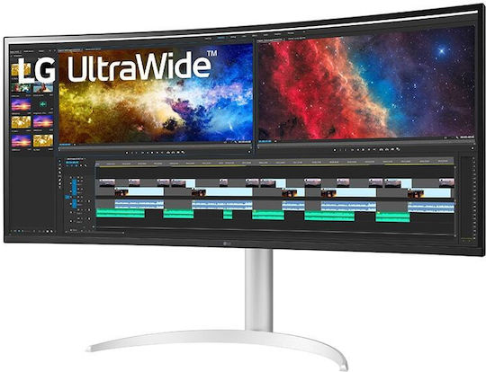 LG Ultrawide Ultrawide IPS HDR Curved Monitor 37.5" QHD 3840x1600 με ...