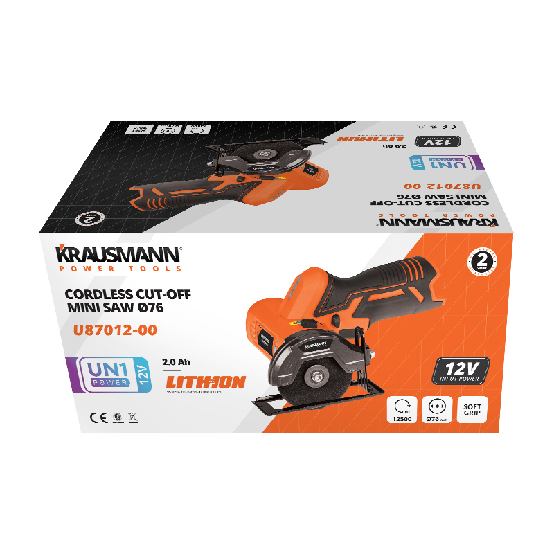 Krausmann U87012-00 Τροχός Mini 76mm Μπαταρίας Solo | Skroutz.gr