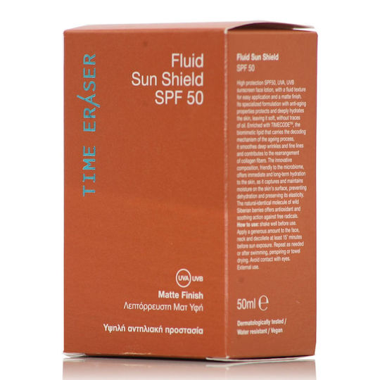 Medisei Time Eraser Αντηλιακή Λοσιόν Προσώπου SPF50 50ml | Skroutz.gr