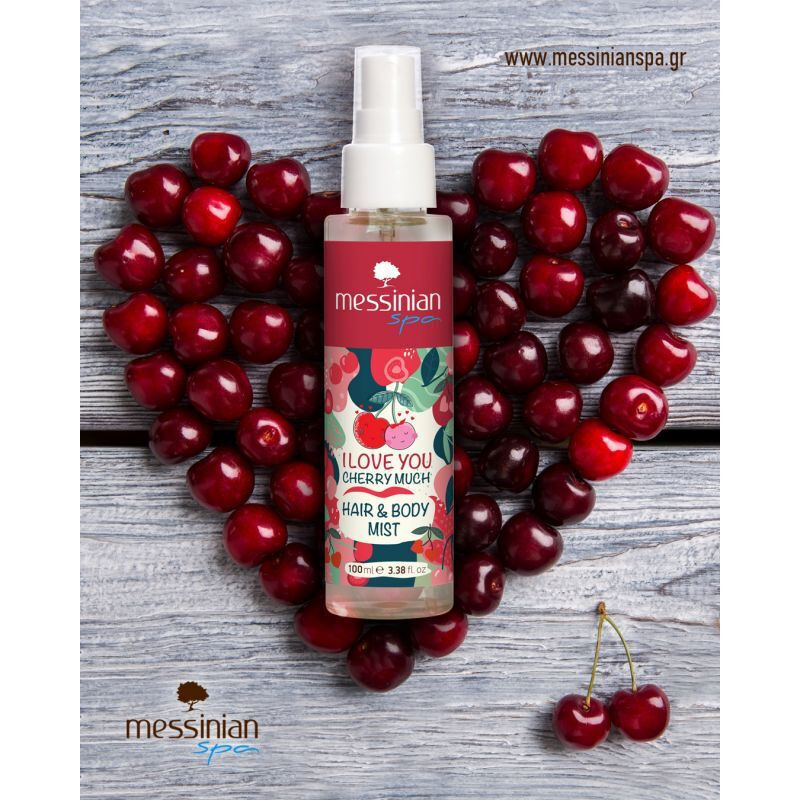 Messinian Spa I Love You Cherry Much Body Mist 100ml | Skroutz.gr