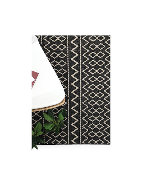 Royal Carpet Flox 8020 1 Χαλί Ορθογώνιο Καλοκαιρινό Ψάθινο Black ...