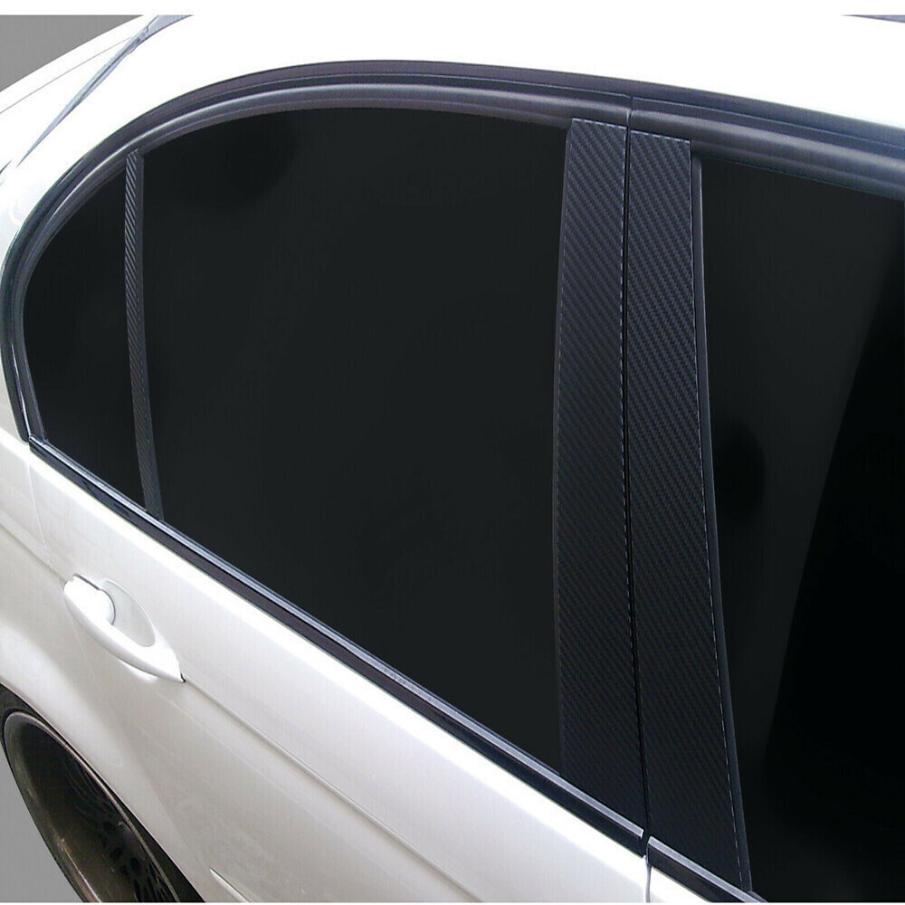 Carsun Αυτοκόλλητο Προστατευτικό Αυτοκινήτου Carbon σε Μαύρο Χρώμα ...