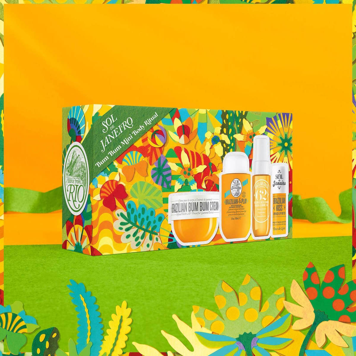 Sol De Janeiro Bum Bum Mini Body Ritual Σετ Περιποίησης για Ενυδάτωση με Body Mist Lip Balm