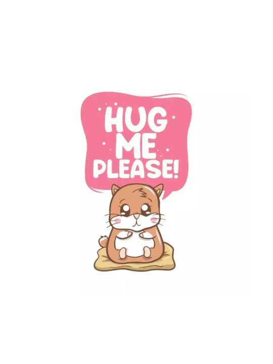 IDP Creations Παιδικό Κάδρο Hug Me Please με Κορνίζα σε Φυσικό Χρώμα ...