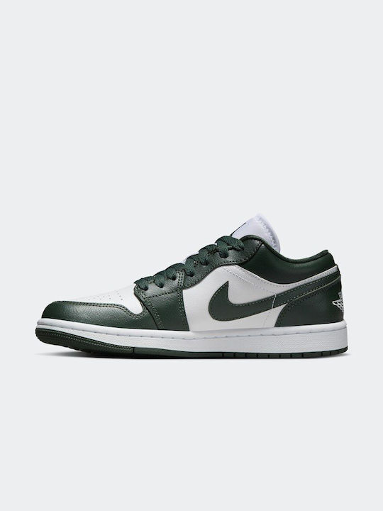 Jordan Air Jordan 1 Retro Low Ανδρικά Sneakers White / Galactic Jade ...
