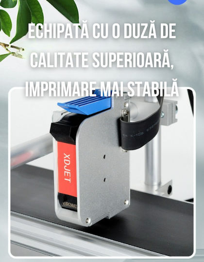 Online Printer Automatic Industrial Conveyor Belt 5" Touchscreen Photoelectric Interface Usb ...