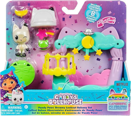 Spin Master Gabbys Dollhouse: Cat-Errific Celebration Pandy Paws Dreamy ...