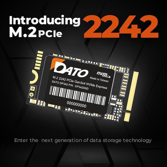 Dato DP342 SSD 1TB M.2 NVMe PCI Express 3.0 | Skroutz.gr