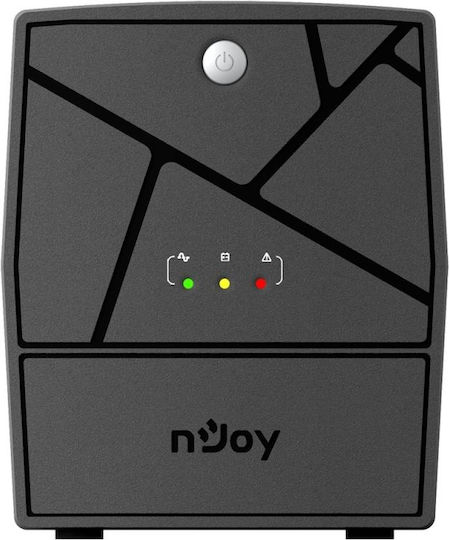NJOY Keen 2000 UPS Line-Interactive 2000VA 1200W with 4 Schuko Power ...