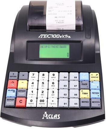 DataTec DTec-100 Extra Ταμειακή Μηχανή Εστιατορίου με Μπαταρία σε Μαύρο Χρώμα | Skroutz.gr