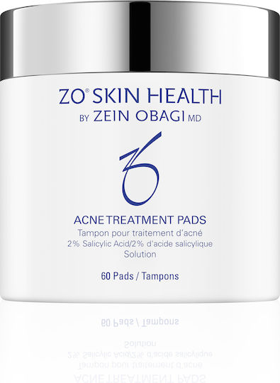 ZO Skin Health Acne Treatment Pads Față pentru Ten Acneic 60buc ...