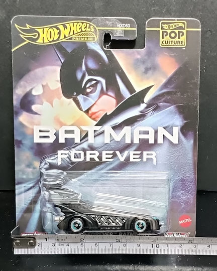 Hot Wheels Αυτοκινητάκι Premium Batman Forever Batmobile για 3+ ετών ...