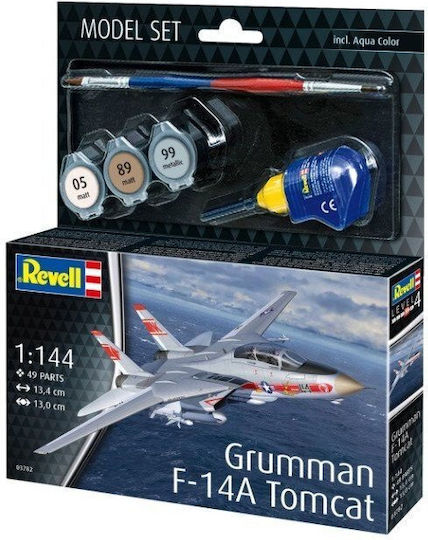 Revell Figurină de Modelism Gray la Scară 1:144 cu Lipici și Culori ...