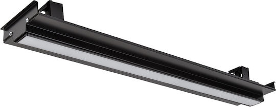 KT Lighting Atlas LED Lumina liniară Îngropat Lumină Plafon 27.2W Alb natural 114cm 391114840CO ...