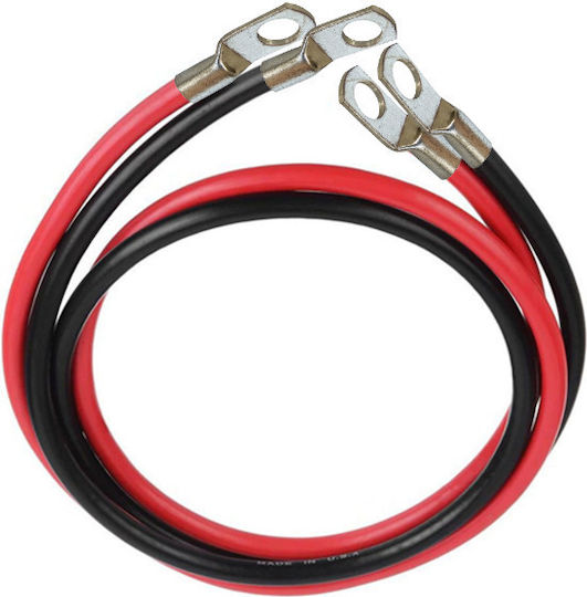 Battery Cable Set 1m 50mm2 Positive Negative Blupower | Skroutz.gr