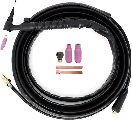 Tig Welding Torch Cable Length Duty Cycle 35% Electrode Size 0.5-2.4mm ...