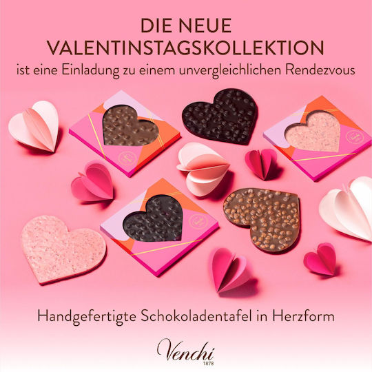 Venchi – Brutto&buono Rose Handmade Bar White Chocolate Raspberries ...