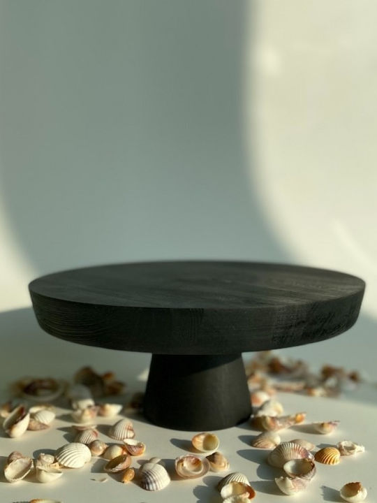 Stewe Home Τουρτιέρα Ξύλινη Μαύρη STE-000814-V1283 | Skroutz Cyprus