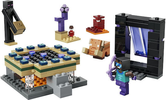 LEGO Minecraft Nether & End Portal Journey für 7+ Jahre Jahre 192Stück ...