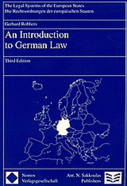 An Introduction to German Law - Gerhard Robbers - Skroutz.gr