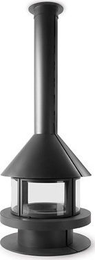 Rocal Gala X1222 Ενεργειακό Τζάκι Ξύλου 17.5kW Τετράπλευρο με ...