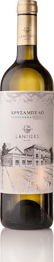 Κτήμα Λαντίδη Κρασί Χρυσάμπελο Chardonnay Λευκό Ξηρό Νεμέας 750ml ...