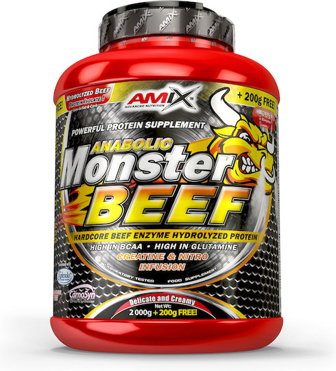 Amix Anabolic Monster Beef με Κρεατίνη & Γεύση Σοκολάτα 2.2kg | Skroutz.gr
