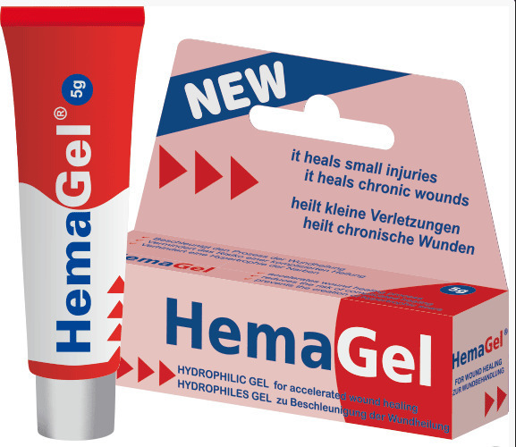 Hemagel Gel Επούλωσης Τραυμάτων 5gr | Skroutz.gr