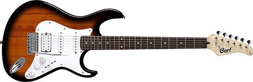 Cort Ηλεκτρική Κιθάρα G110 με HSS Διάταξη Μαγνητών και Tremolo Ταστιέρα ...