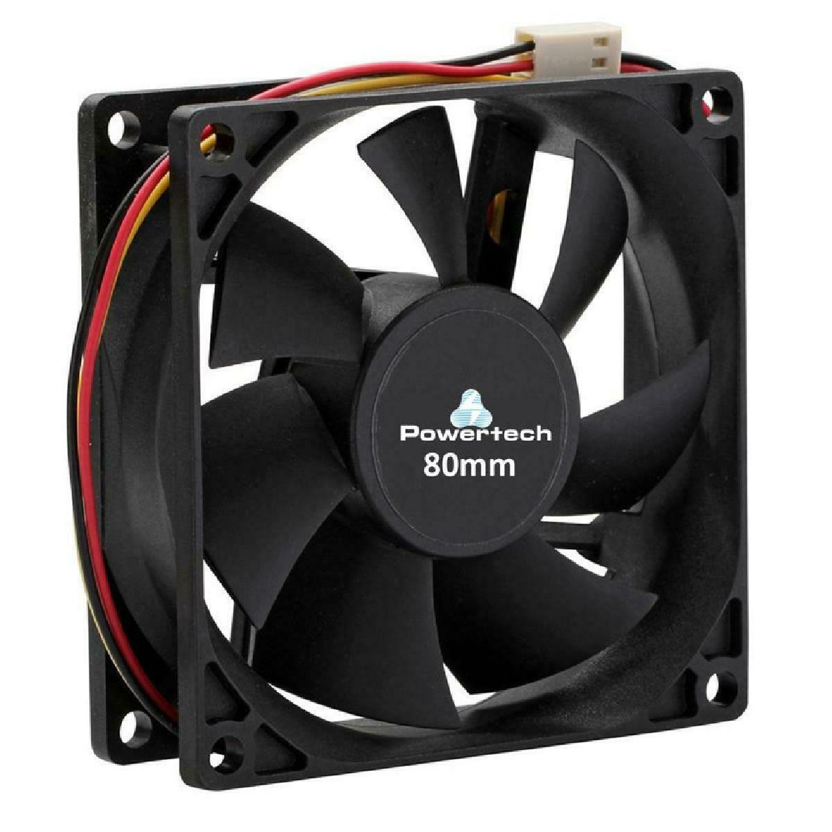Powertech PT-155 Case Fan 80mm με Σύνδεση 3-Pin | Skroutz.gr