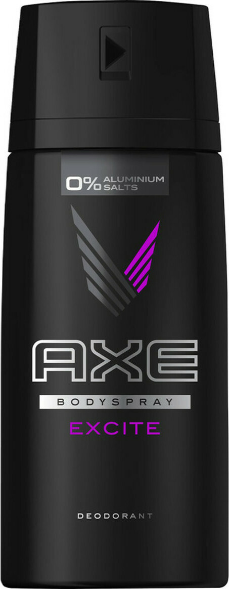 Axe Excite Αποσμητικό 24h σε Spray Χωρίς Αλουμίνιο 150ml | Skroutz.gr