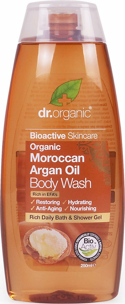 Dr Organic Moroccan Argan Oil Body Wash 250ml Skroutz Gr