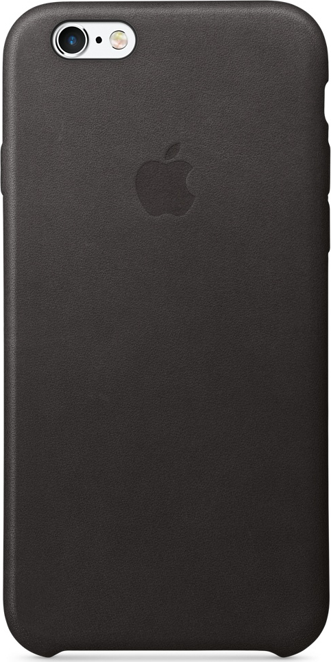 Apple Back Cover Leather Black (iPhone 6s) | Skroutz.gr