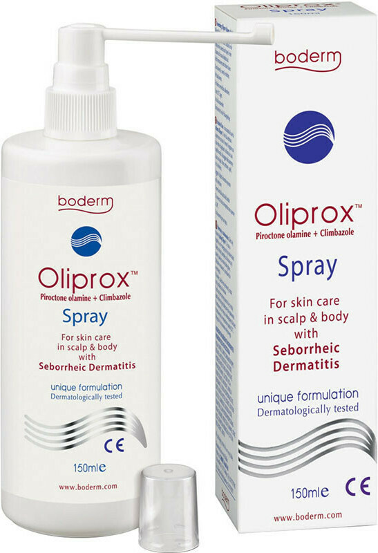 Boderm Oliprox Anti-Dandruff unique Formulation Spray 125 Lotion κατά ...