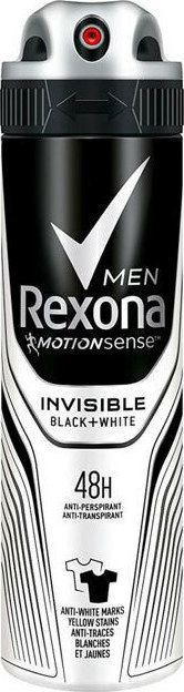 Rexona Men Motion Sense Invisible Black & White 48h Anti-perspirant ...