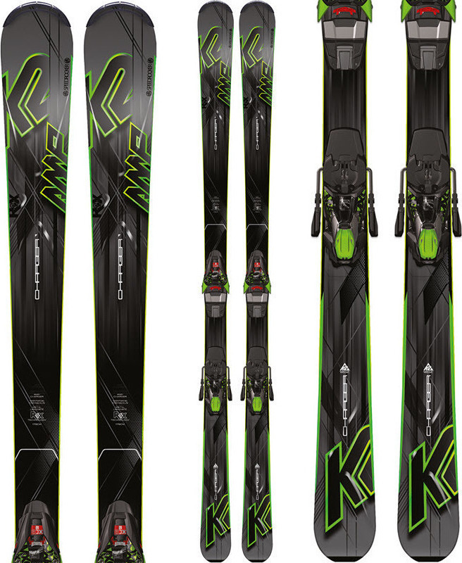 K2 A.M.P. Charger Ανδρικά Πέδιλα Σκι σε Γκρι Χρώμα με Δέστρες Marker MX ...