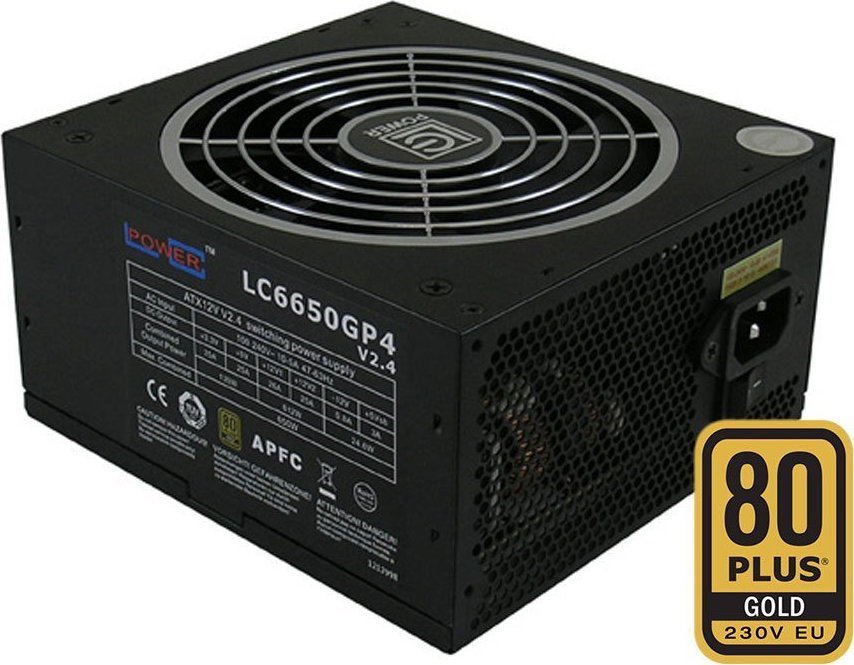 LC-Power LC6650GP4 V2.4 650W Τροφοδοτικό Υπολογιστή Semi Modular 80 ...