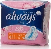 Always Sensitive Ultra Normal Plus Σερβιέτες με Φτερά Μέγεθος 1 10τμχ ...