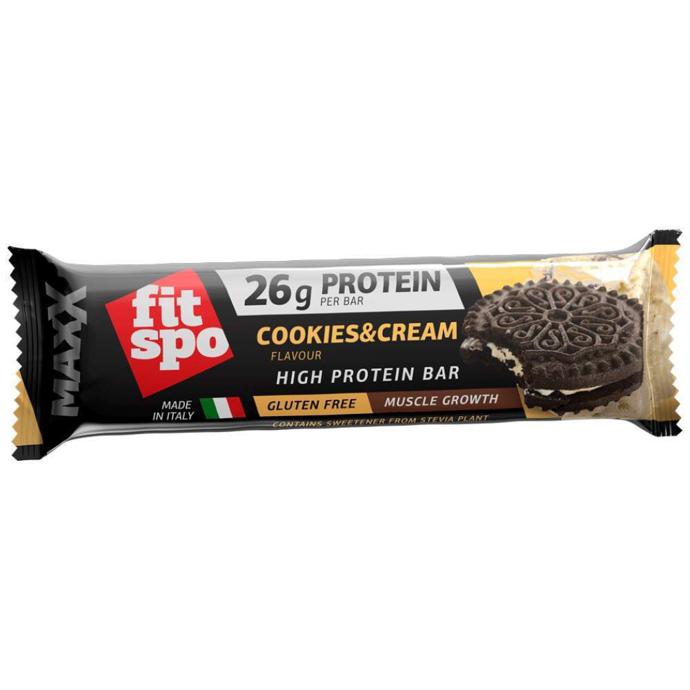 Fit Spo Maxx Protein Bar 75gr Cookies & Cream | Skroutz.gr
