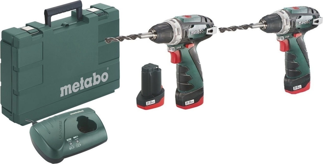 Metabo BS+BS Combo Set Li-Power 10,8V + 3x2.0Ah Δραπανοκατσάβιδο 10.8V ...