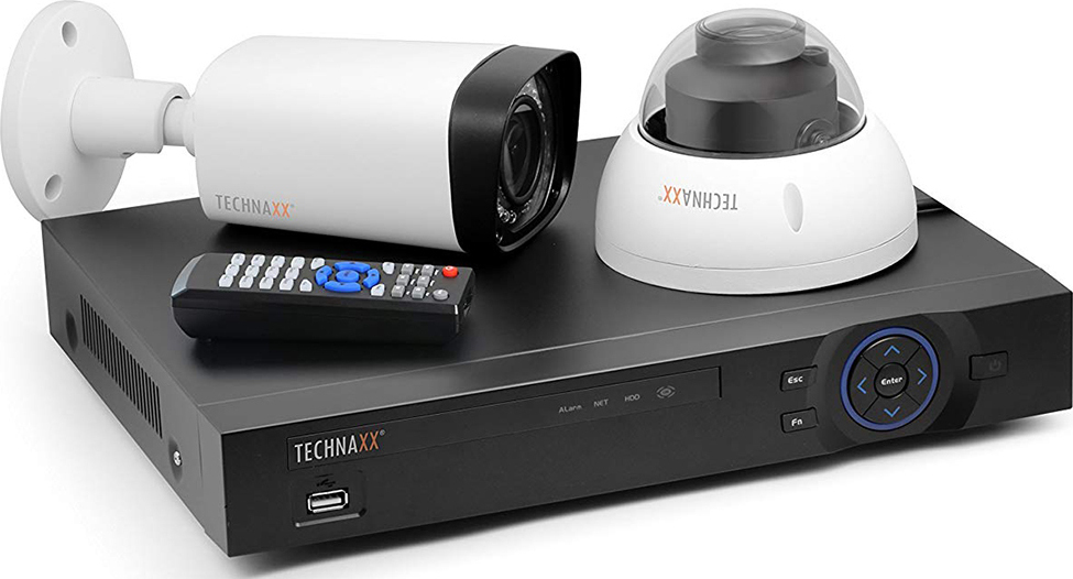 Technaxx Maxi Security Kit PRO TX-50 Ολοκληρωμένο Σύστημα CCTV με 2 ...