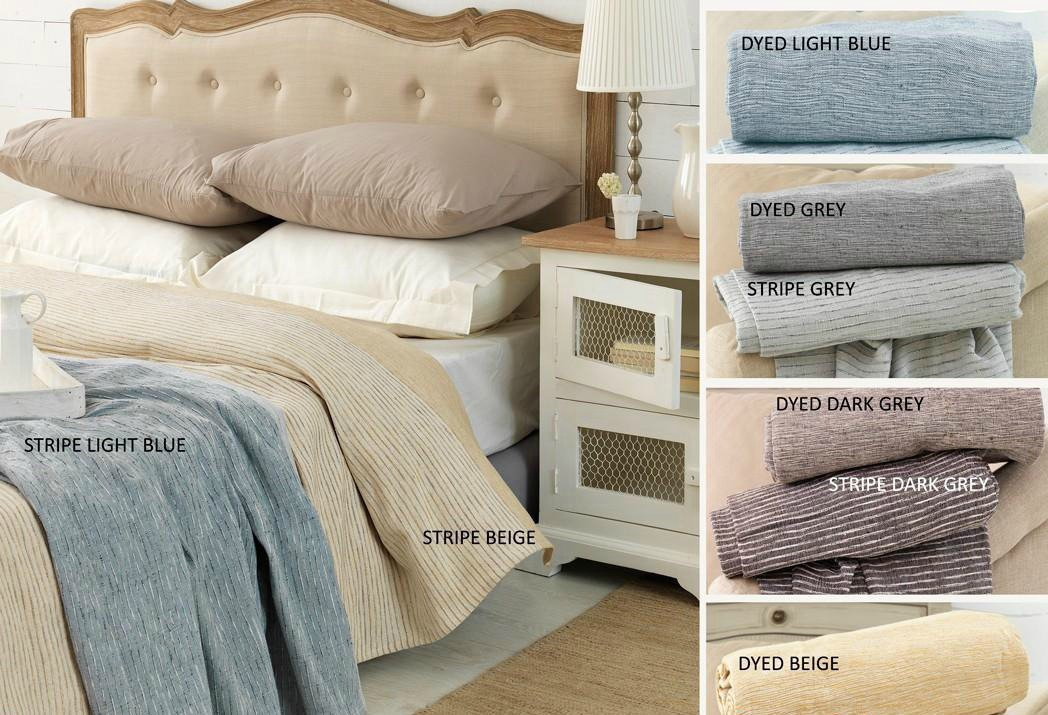 Palamaiki Diva B1224 Κουβέρτα Πικέ Υπέρδιπλη 240x250εκ. Dyed Beige/3 | Skroutz.gr