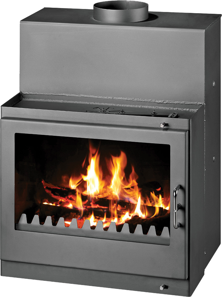 Victoria Tropic B Ενεργειακό Τζάκι Ξύλου Καλοριφέρ 22.3kW Ίσιο με ...