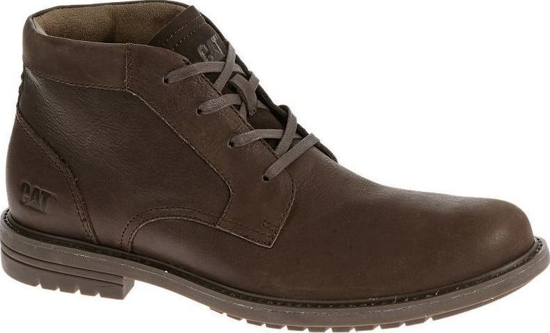 CAT Brock Δερμάτινα Καφέ Ανδρικά Μποτάκια P719118 | Skroutz.gr