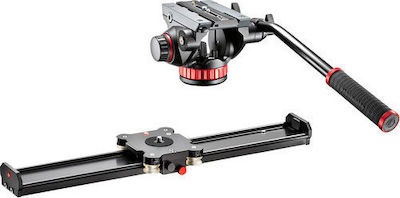 Manfrotto Camera Slider 60cm & 502HD Pro Video Head Kit | Skroutz.gr