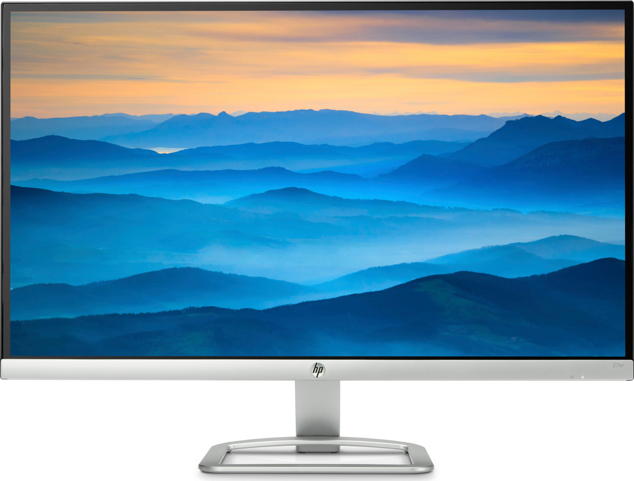 HP 27ER IPS Monitor 27" FHD 1920x1080 με Χρόνο Απόκρισης 7ms GTG ...