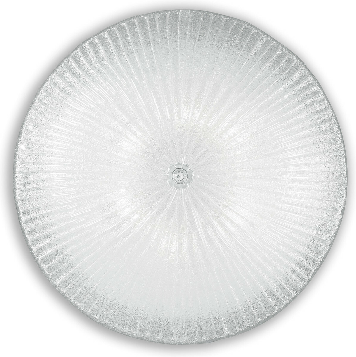 Ideal Lux Shell PL6 Κλασική Γυάλινη Πλαφονιέρα Οροφής με Ντουί E27 σε ...