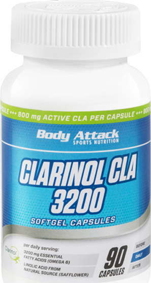 Body Attack Clarinol CLA 90 κάψουλες | Skroutz.gr