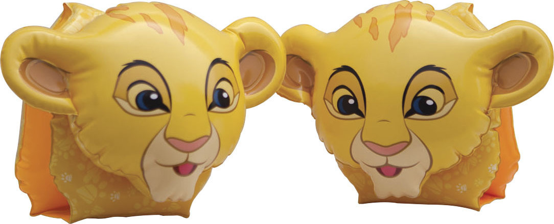 Intex Μπρατσάκια Κολύμβησης Lion King 25x23εκ. Κίτρινα | Skroutz.gr