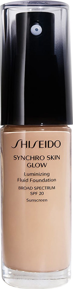 Shiseido Synchro Skin Glow Luminizing Fluid Foundation SPF20 R3-Rose 3 ...